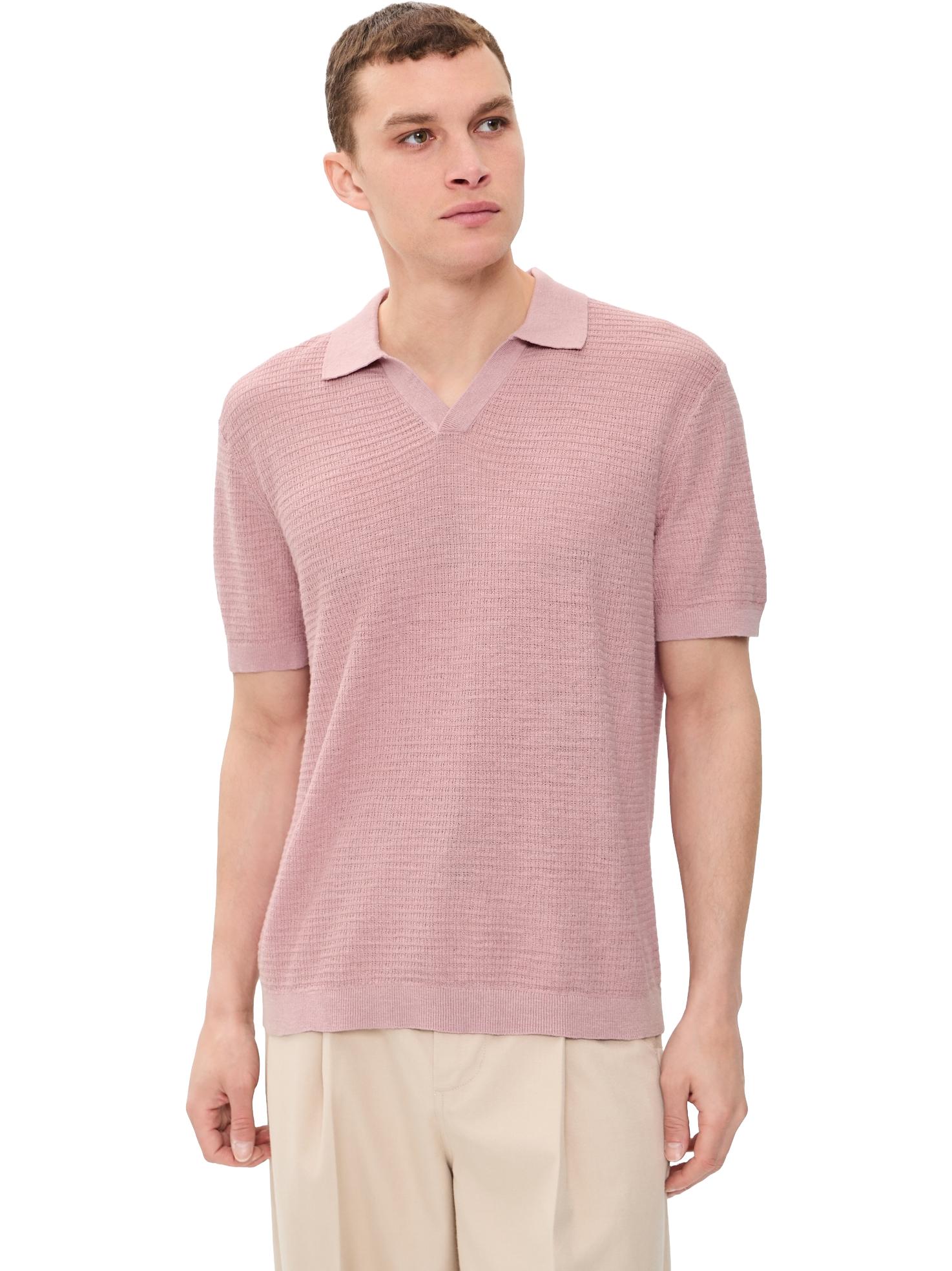 THEORY brenan polo in pacific linen